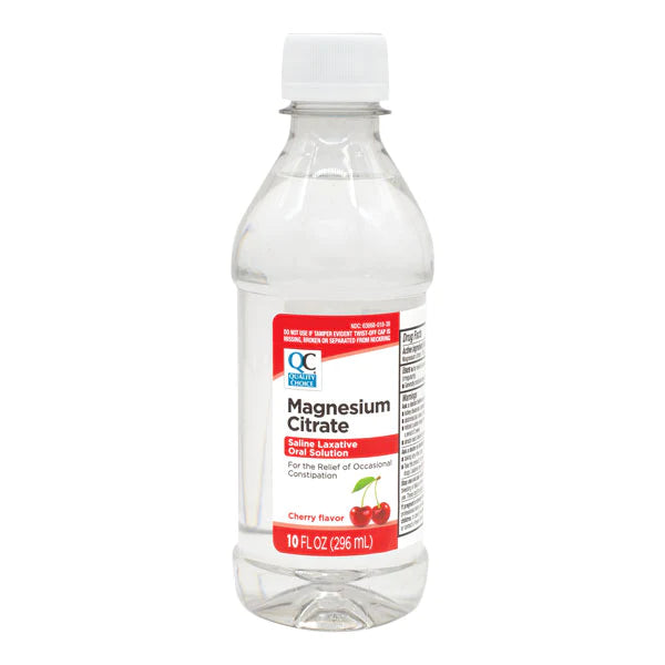 QC MAGNESIUM CITRATE CHERRY FLAVOR 10OZ — M-Care Pharmacy