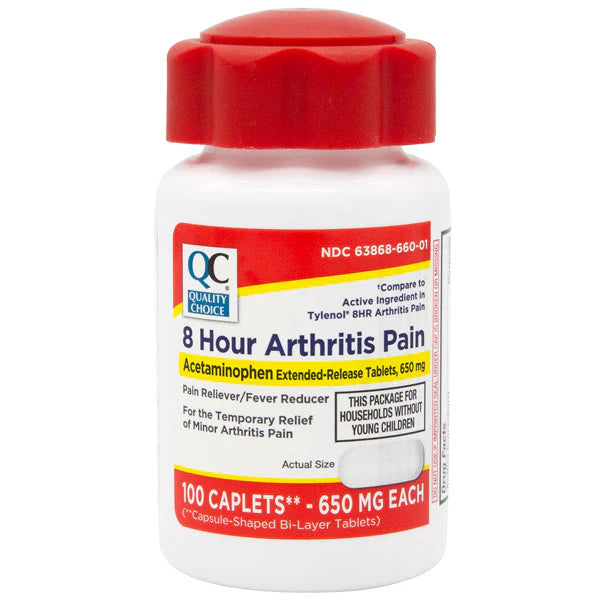 QC ACETAM 8HR ARTHRITIS 650MG — M-Care Pharmacy