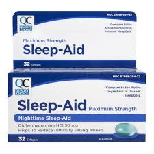 QC SLEEP AID MAX. STR. 32 SOFTGEL — M-Care Pharmacy