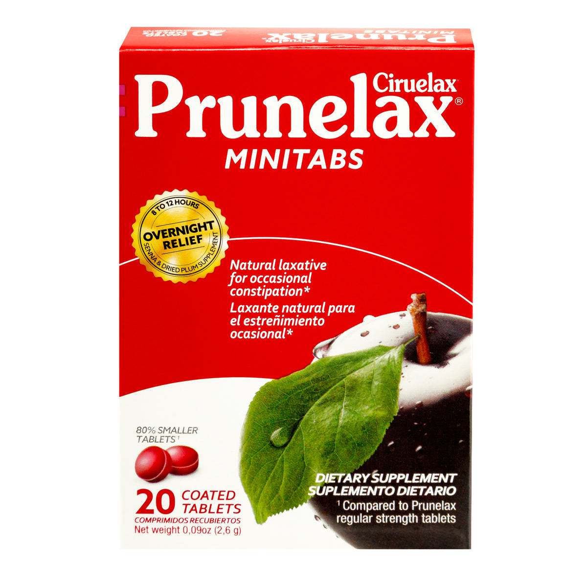 CIRUELAX PRUNELAX MINITABS 20 C/TABLETS — M-Care Pharmacy
